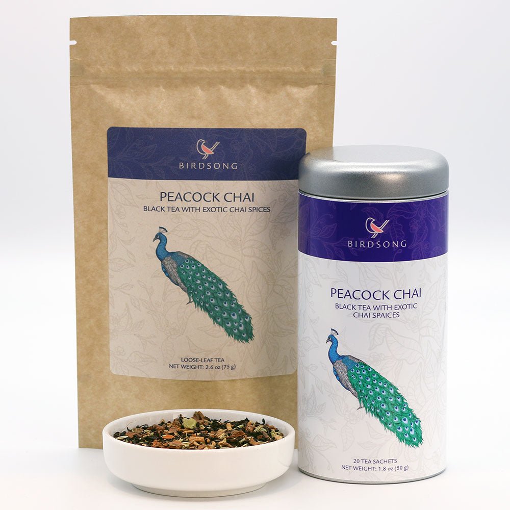 Peacock Chai - A Bold and Aromatic Black Tea Chai Blend